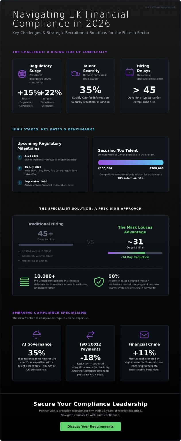 Banking Compliance Headhunters UK, Strategic Talent Trends for 2026